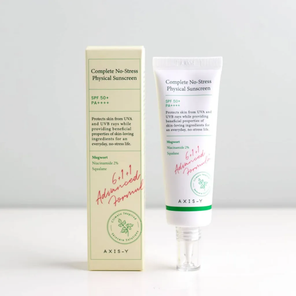 Axis-Y Complete No-Stress Physical Sunscreen Sensitive Problem Skin