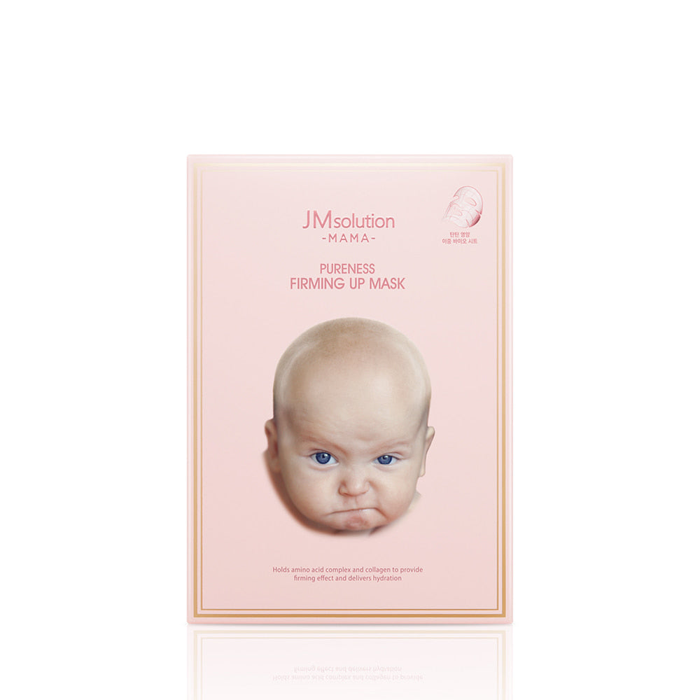 JM SOLUTION MAMA PURENESS FIRMING UP MASK 10 Sheets Skincare Lifting – CALD