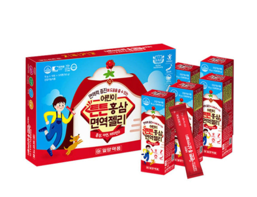 ILYANG Children Red Ginseng Immunity Jelly Vitamin Health Supplements