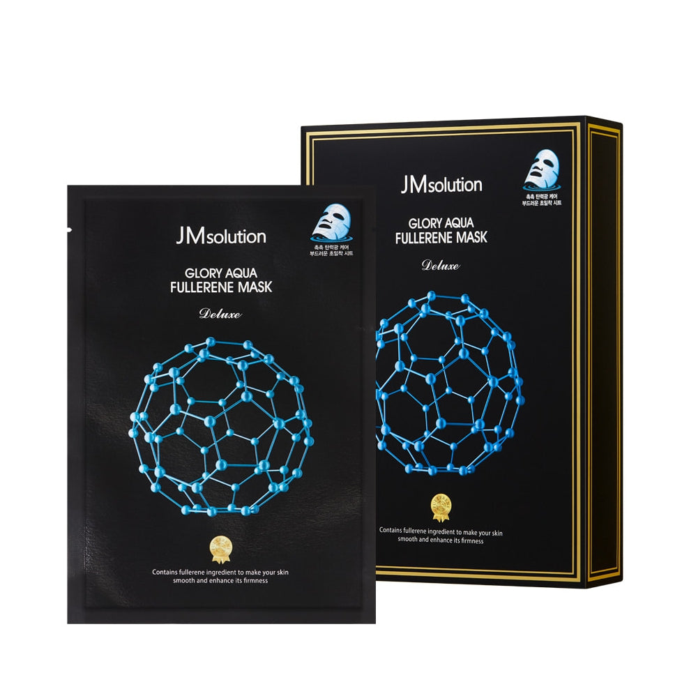 JM Solution Glory Aqua Fullerene Mask Deluxe Skincare Moisture Barrier