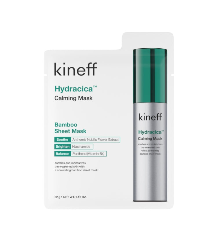 KINEFF Hydracica Calming Mask Dry Sensitive Skincare Moisture Soothing