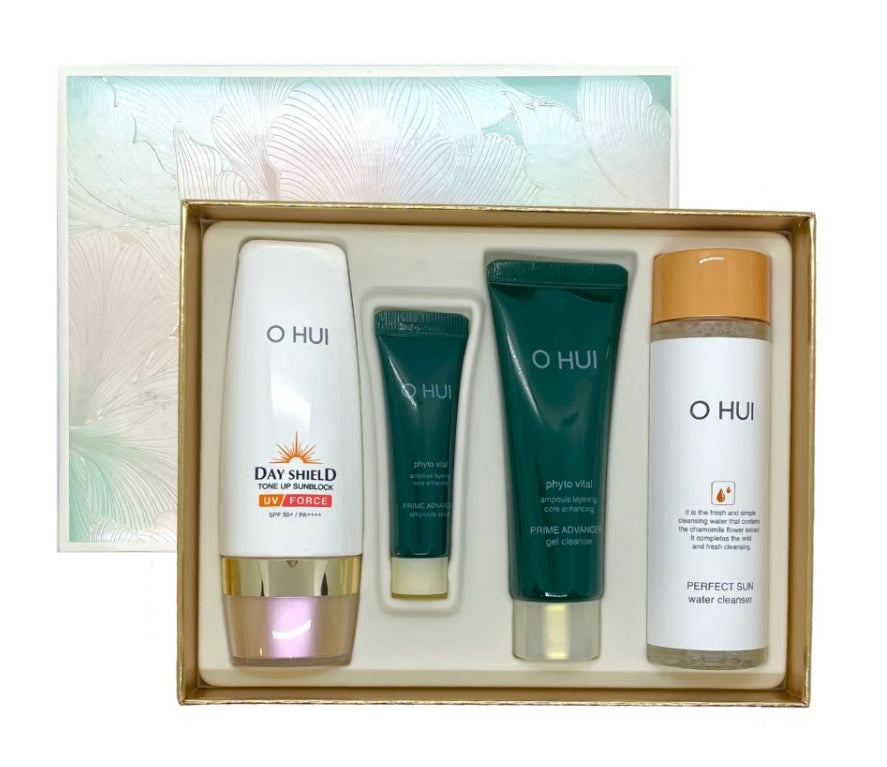 O HUI DAY SHIELD Tone Up Sunblock UV Force 50ml Special Set Sunscreens