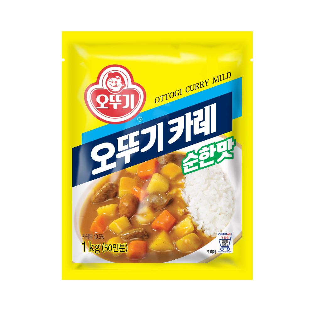 OTTOGI Curry Sauce Powder 1kg Mild Easy Cooking Korean Foods Seasoning