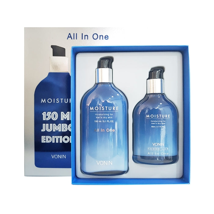 Vonin All-in-one Hydrate 150ml+80ml Special Set For Men Homme Moisture