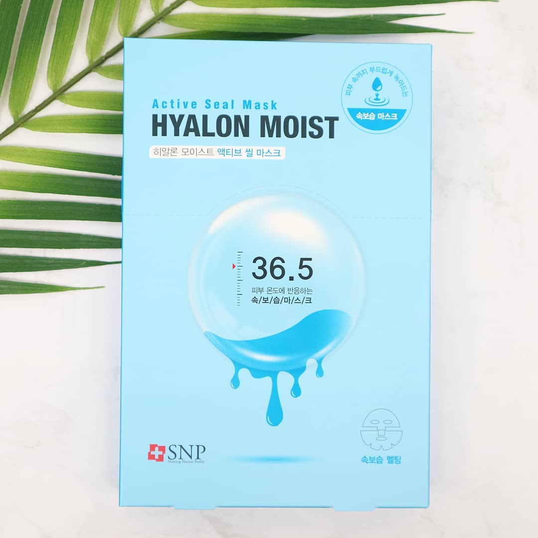 SNP Hyalon Moist Active Seal Mask (5 sheets) [ Made in Korea ]